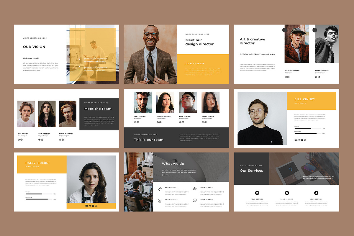 Rokko - PowerPoint Template, a Presentation Template by Bervisual