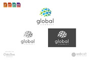 Global Connect Logo Template 3, a Branding & Logo Template by WebCraft ...