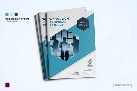 Proposal File Template | Brochure Templates ~ Creative Market