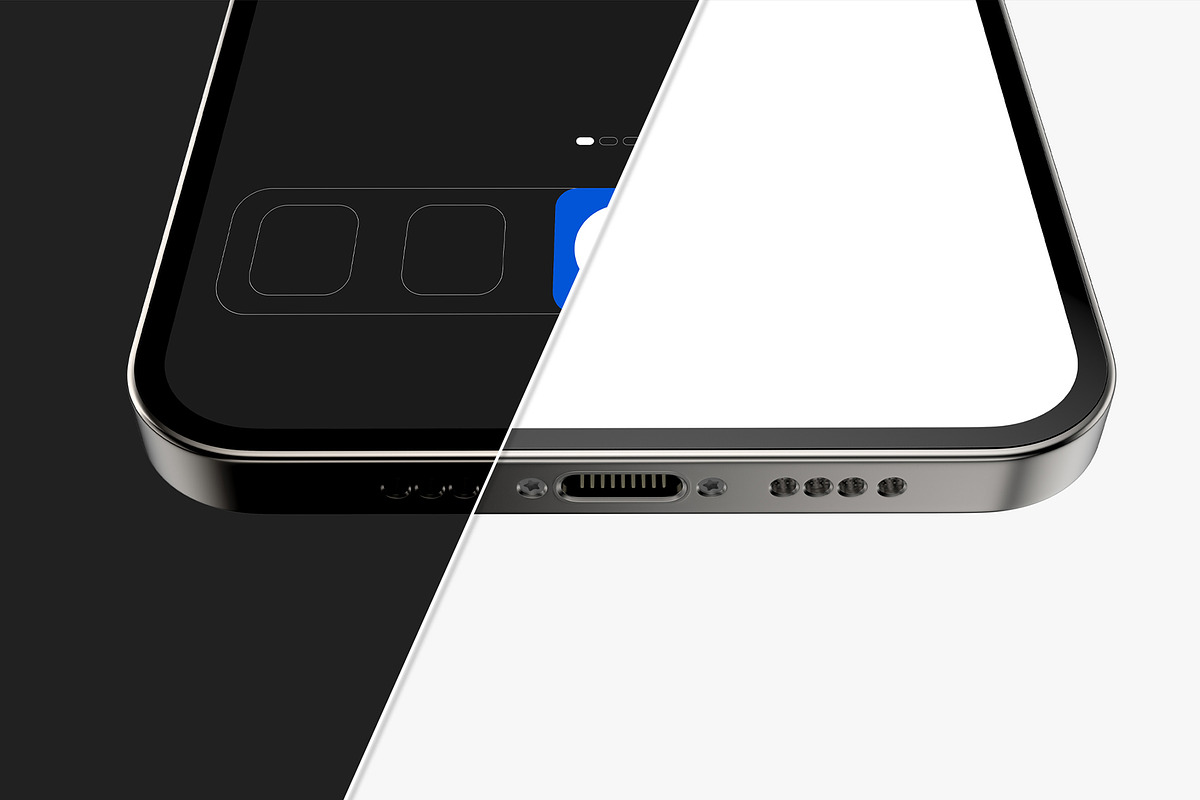 Modern Mobile App Icon Mockup