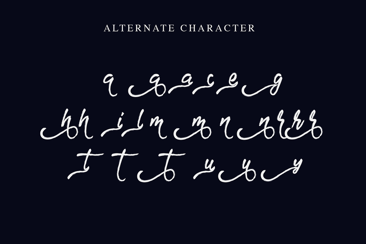 Brother, a Script Font by alphArtype