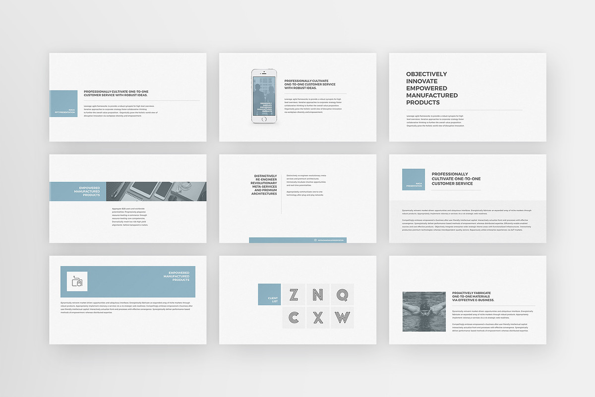 Naga - PowerPoint Template, a Presentation Template by Tugcu Design Co ...