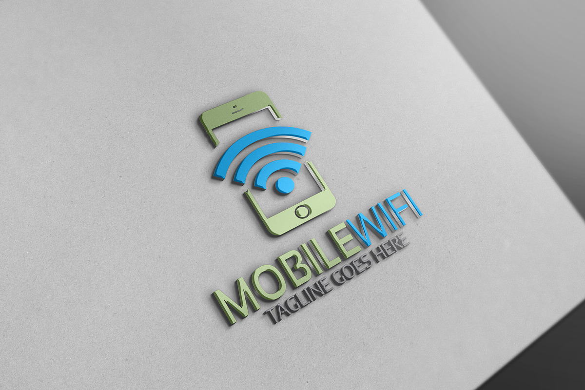 Mobile Wifi Logo, a Branding & Logo Template by Josuf Media