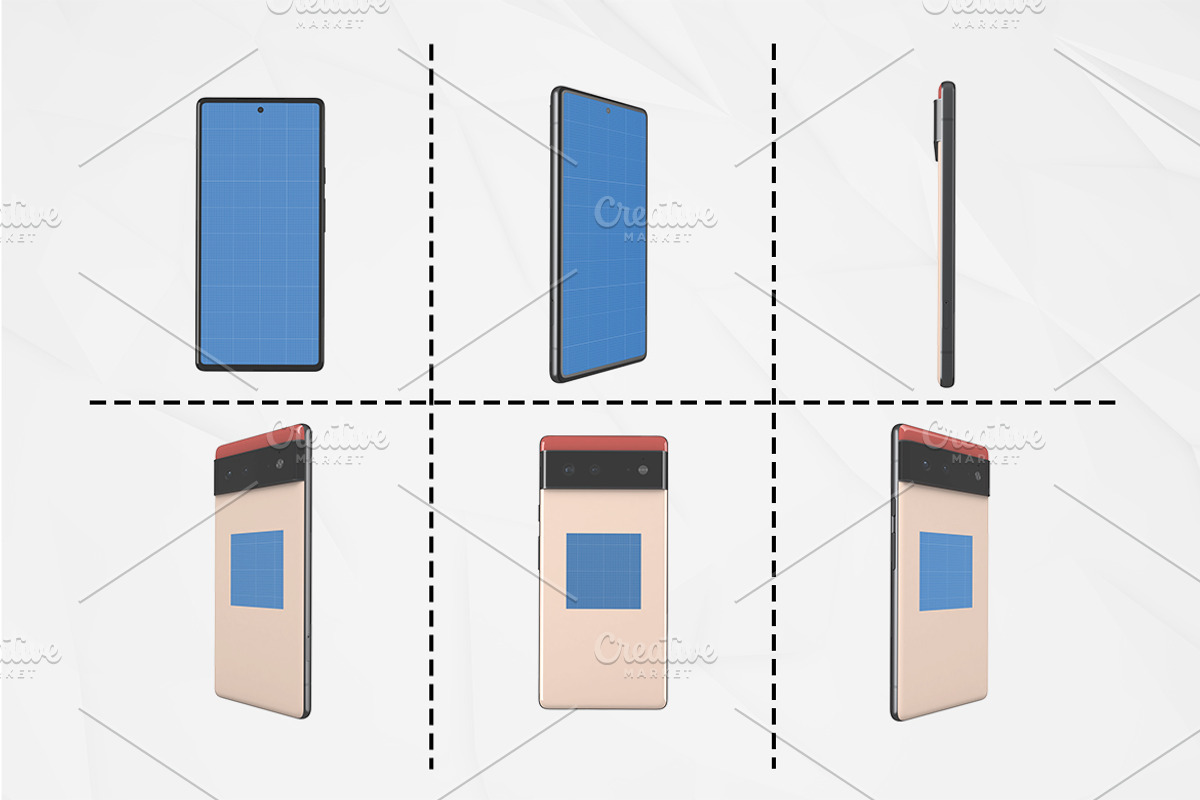 Google Pixel 6 Kit Mockup