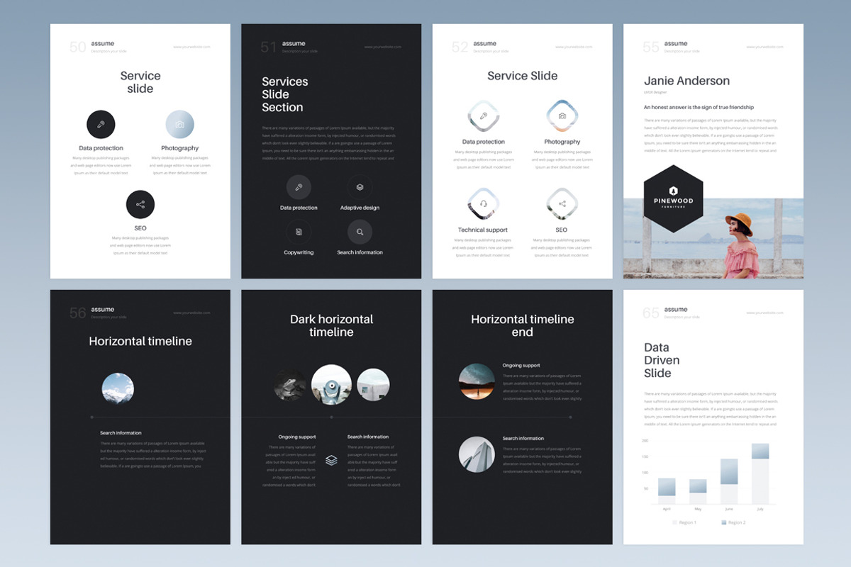 A4 | Assume PowerPoint Template, a Presentation Template by Vladislav ...