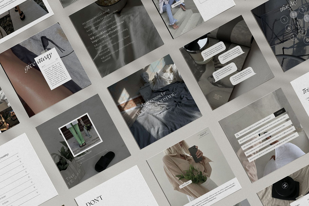 Seoul Social Media Canva Templates, a Social Media Template by Amaré ...