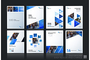 Abstract vector business template. Brochure layout, cover modern, a ...