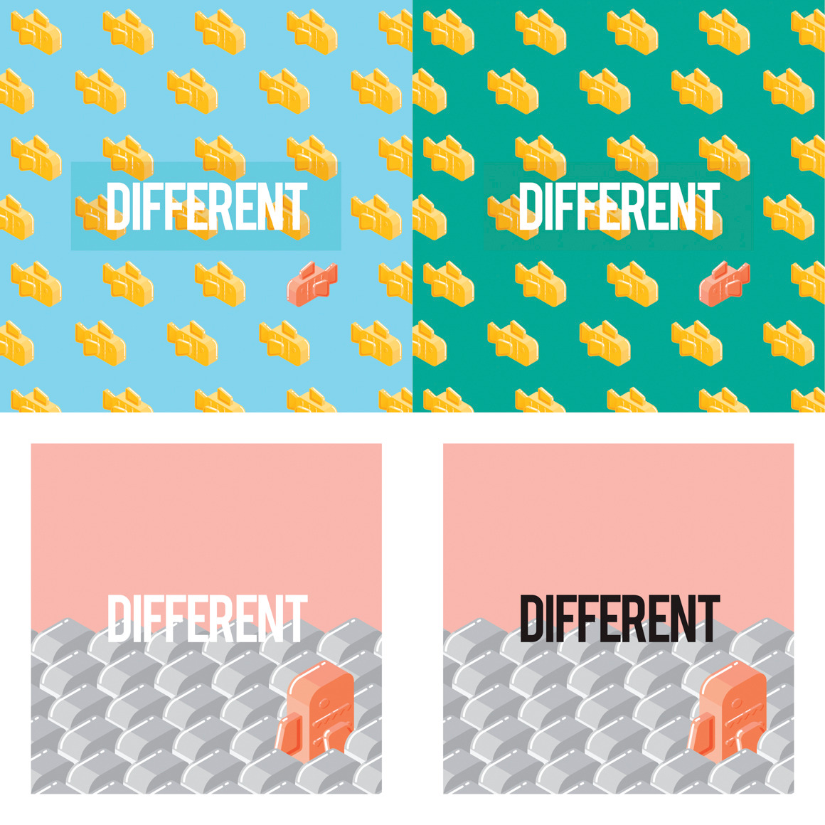 Leadership Unique Difference vector, an Illustration by rawpixel