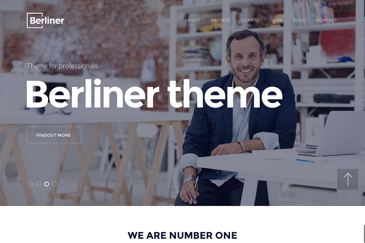 BERLINER - Creative Wordpress Theme, a WordPress Template by www.ThemeStreet.Net | Creative Market