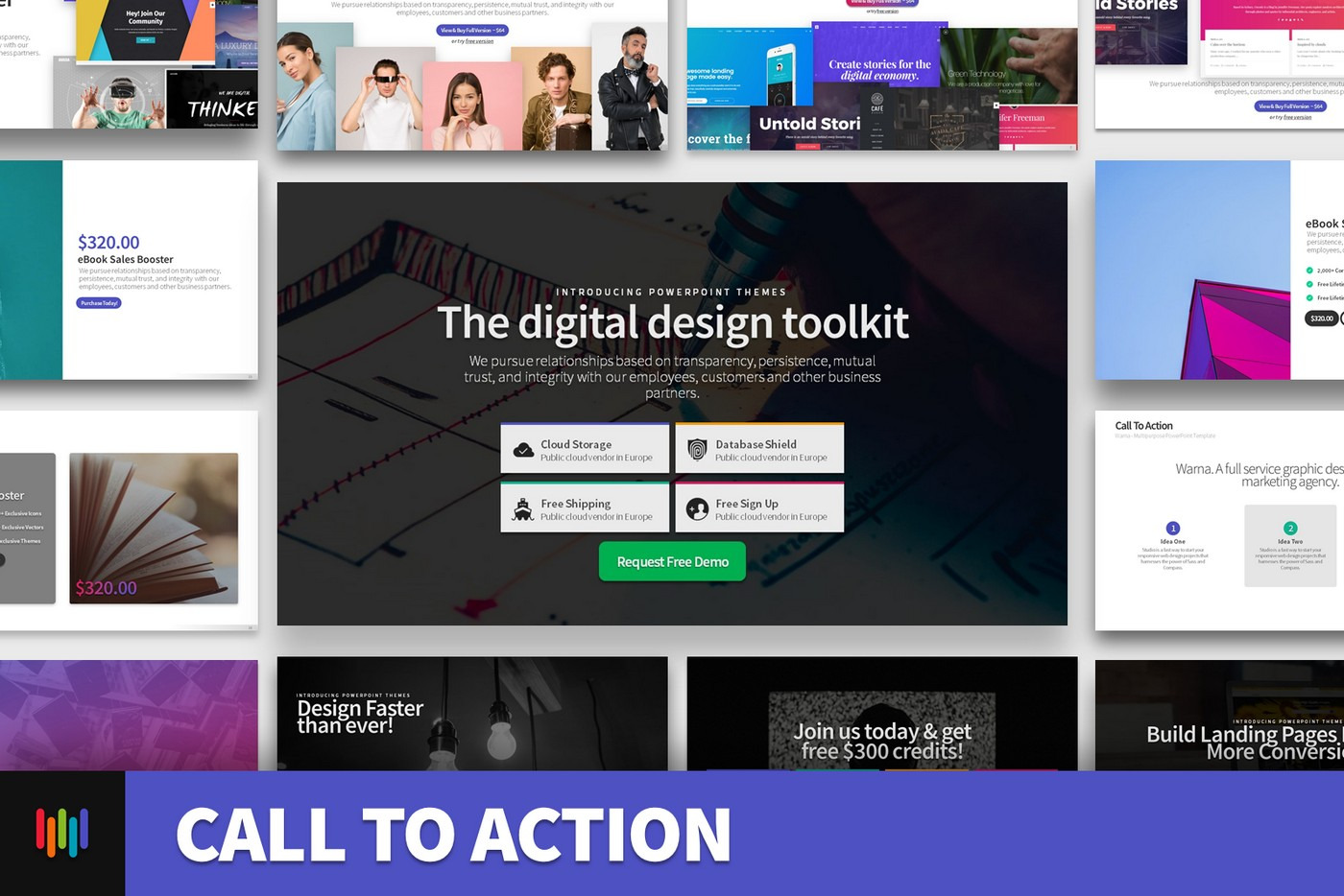 Call To Action PowerPoint Templates