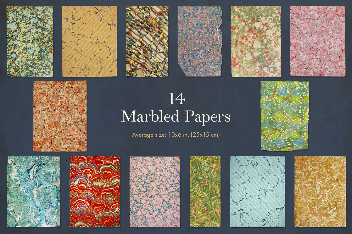 100 Vintage Decorative Papers, an Object Graphic by The Object Atlas