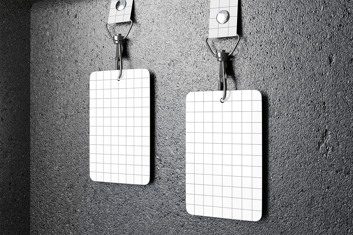 ID Card Mockup, an Advertising Mockup by Nathatype