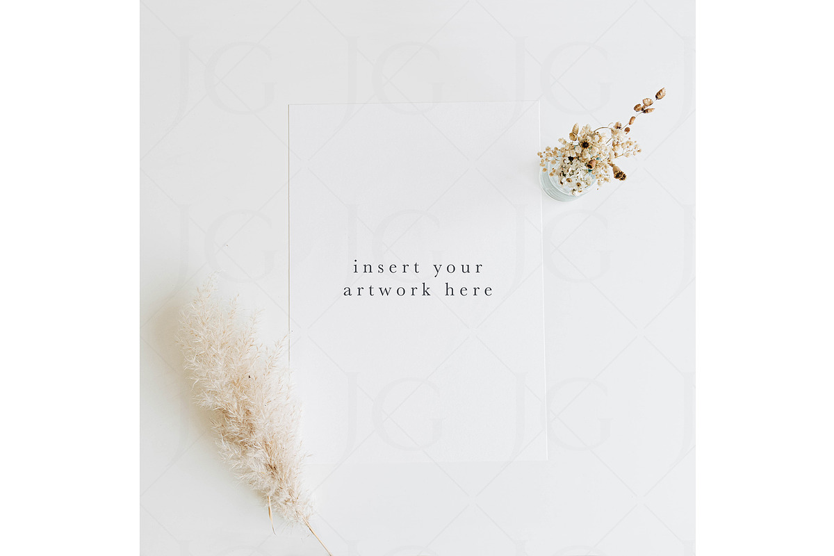 Anya Print Frame Mock Up Collection, a Print Template by Jade Golding ...