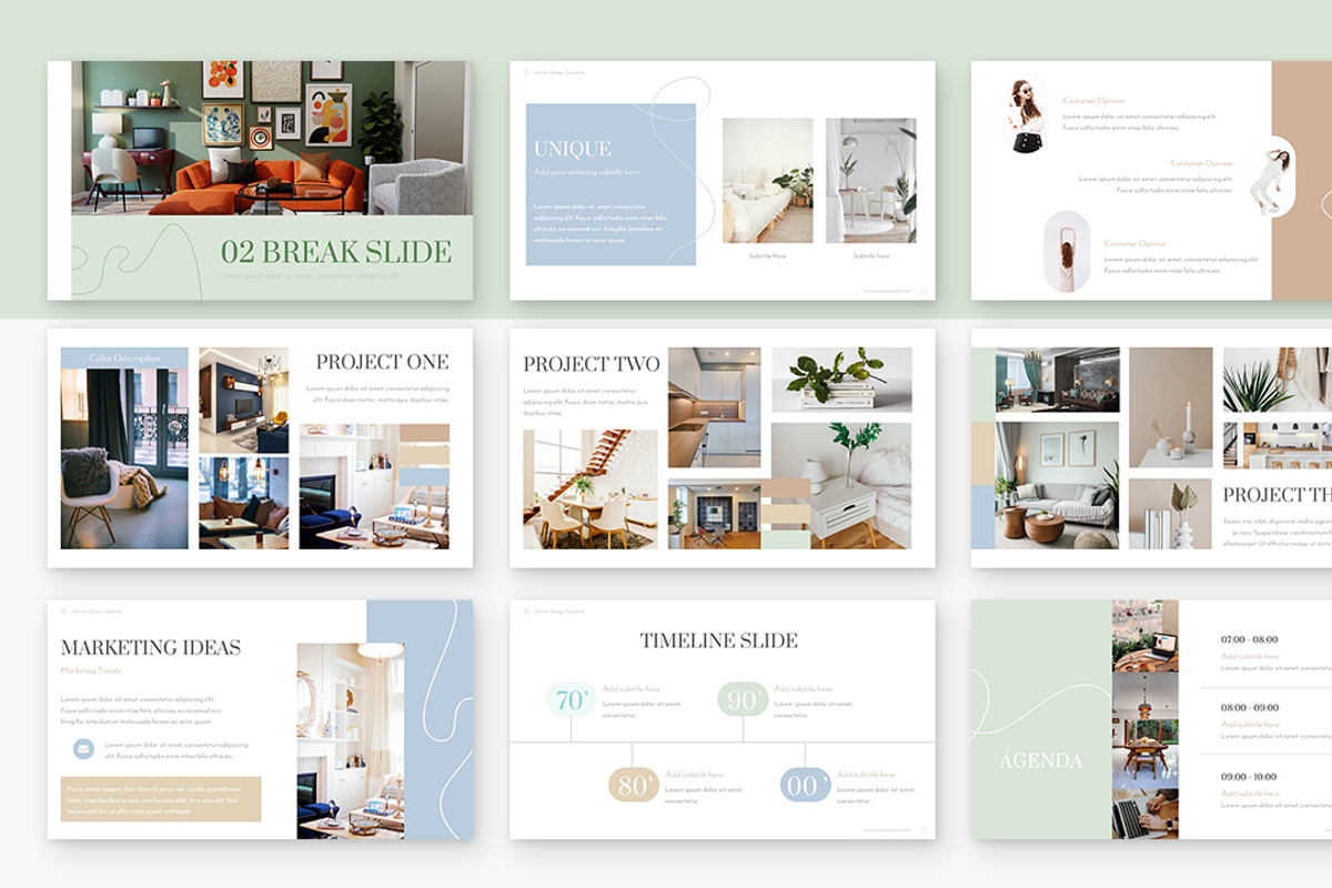 Interior Design Powerpoint Template