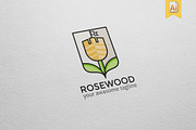 Rosewood Logo Template | Branding & Logo Templates ~ Creative Market