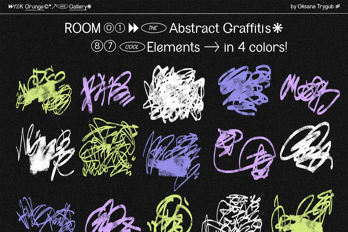 Y2K Grunge Gallery: Graffiti & Collage