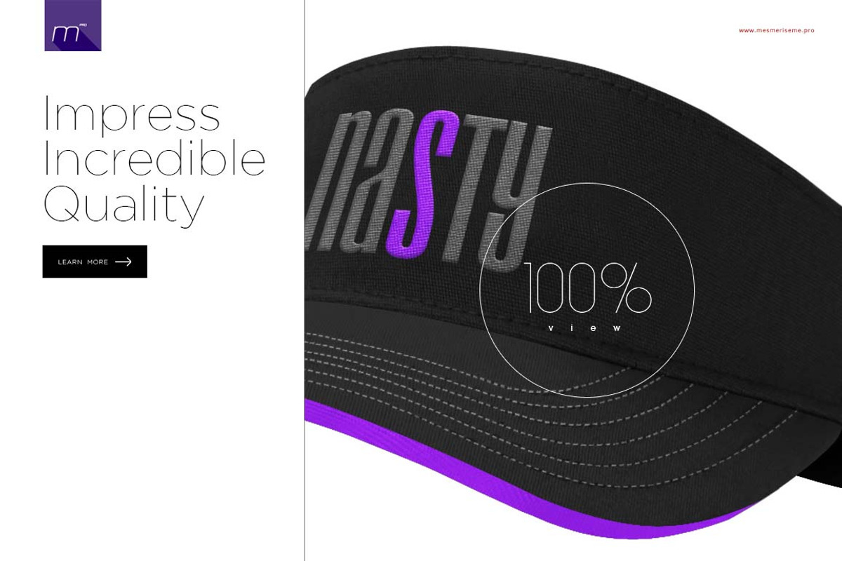 Sun Visor Hat Mock-up, a Product Mockup by Mocca Mockups Store