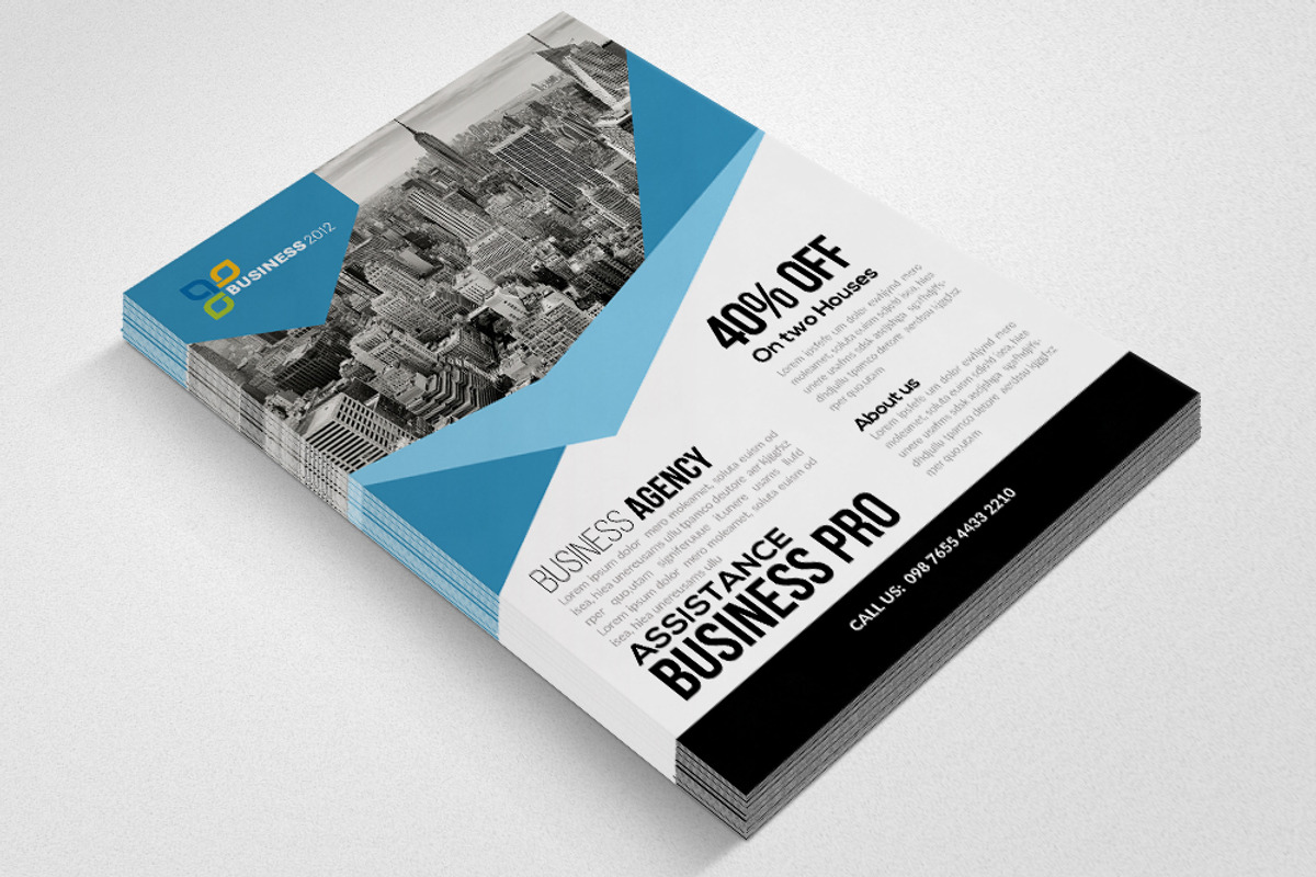 Employment Agency & Jobs Fair Flyer, a Flyer Template by Business Flyers