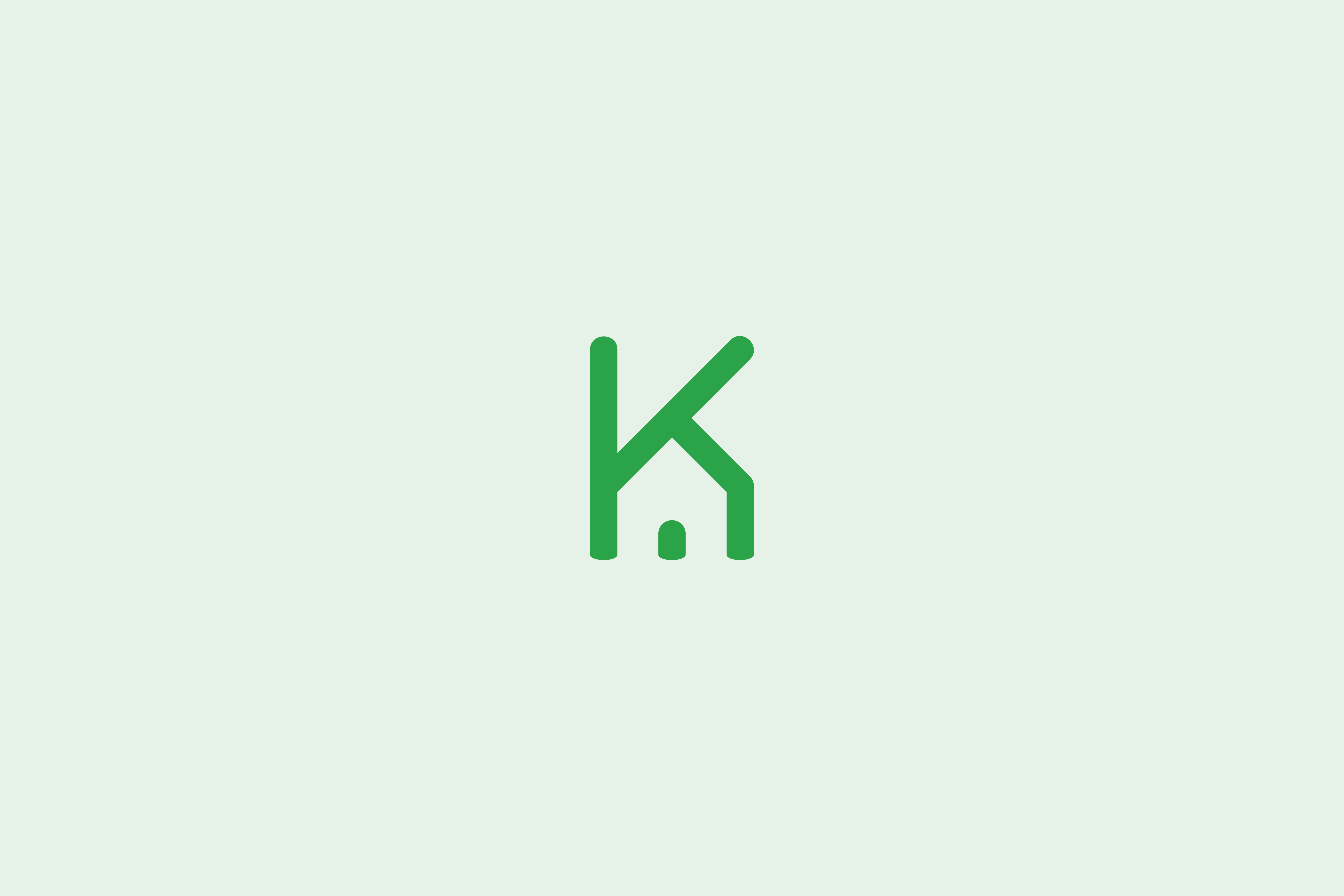Logo K House, a Branding & Logo Template by ekoanug
