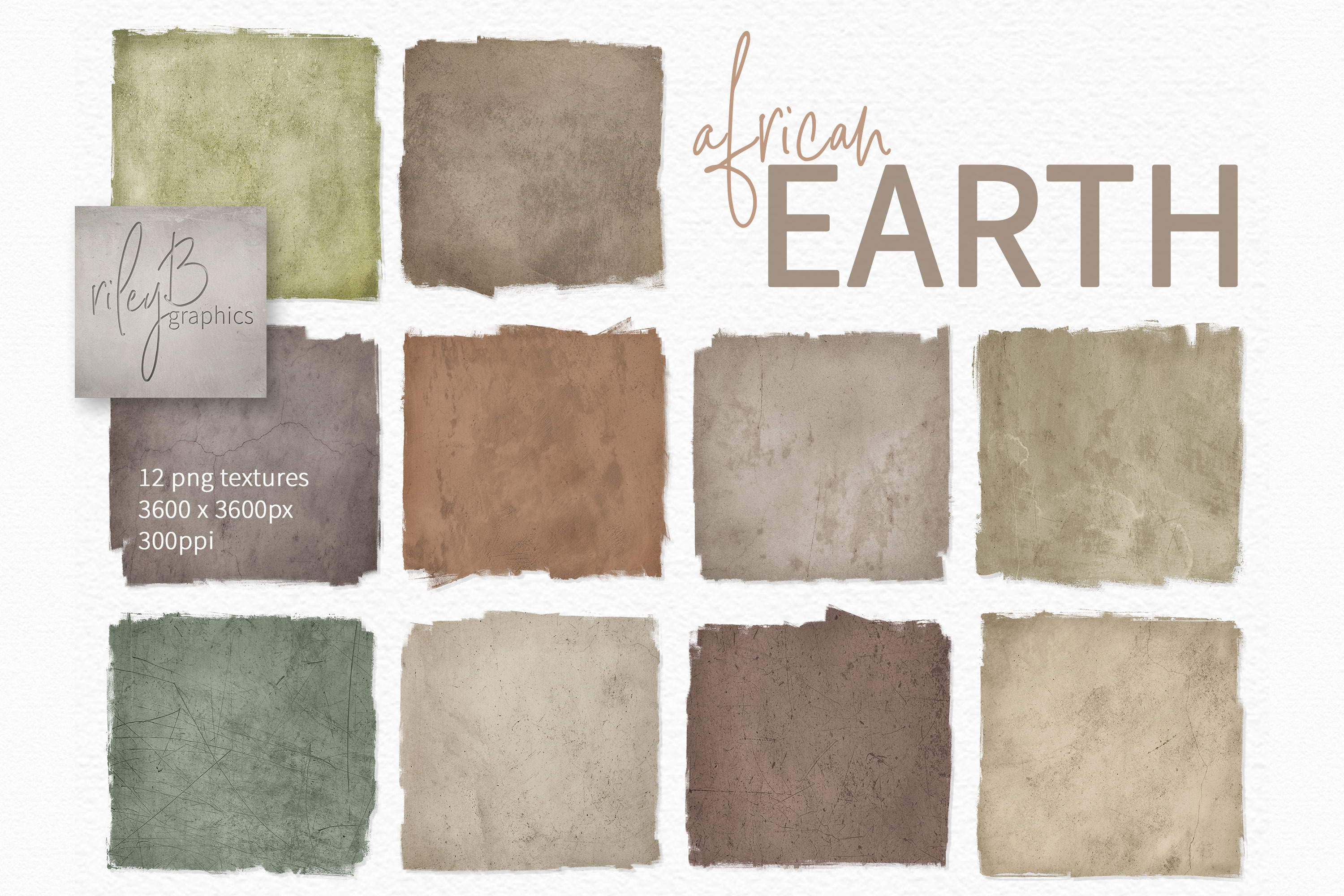 African Earth Texture PNGs | Creative Market