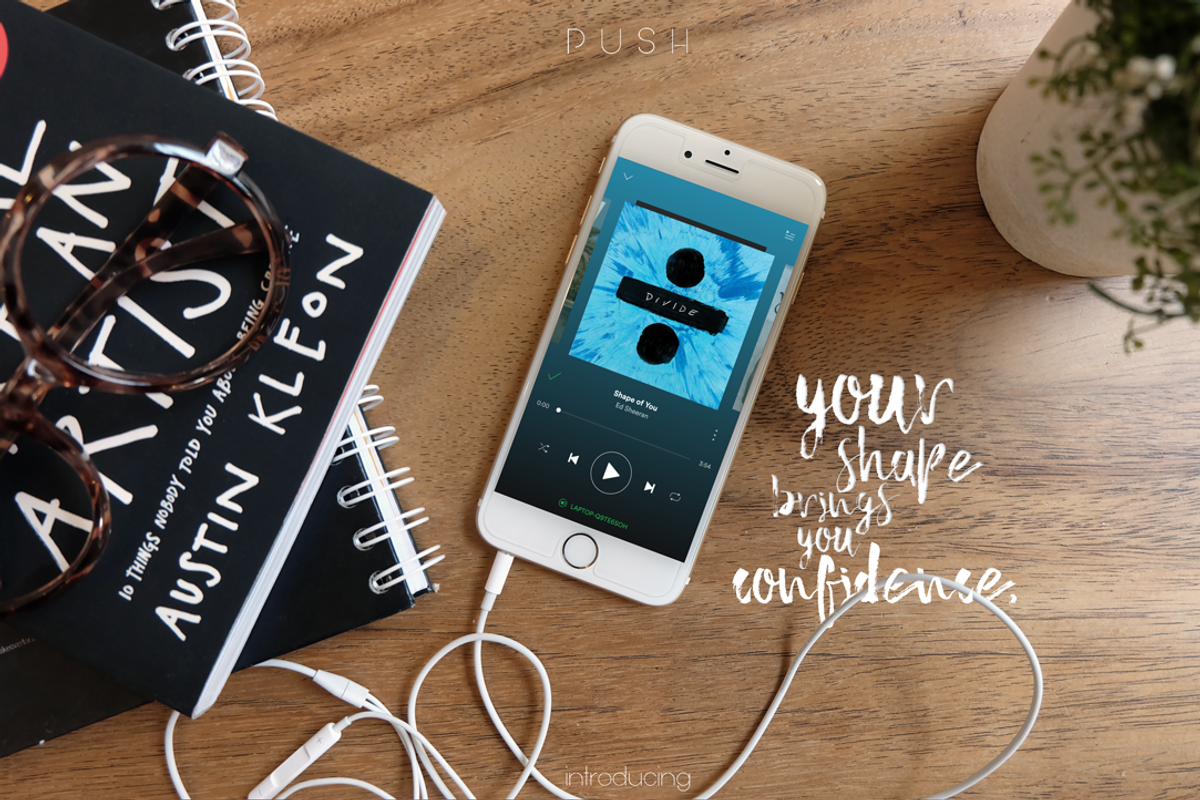 Push Brush Font, a Script Font by rbrba