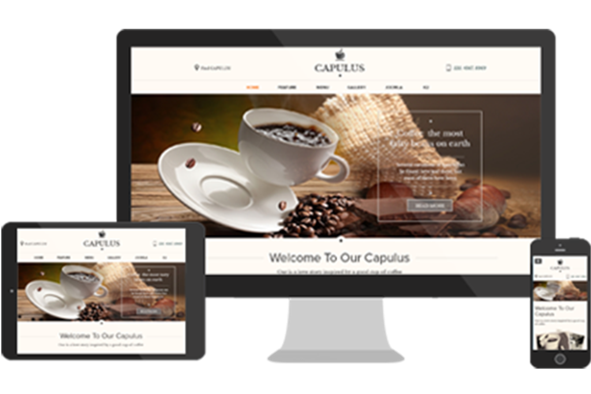 Capulus - Multipurpose Coffee Style, a Websites & App Template by JoomlaUX