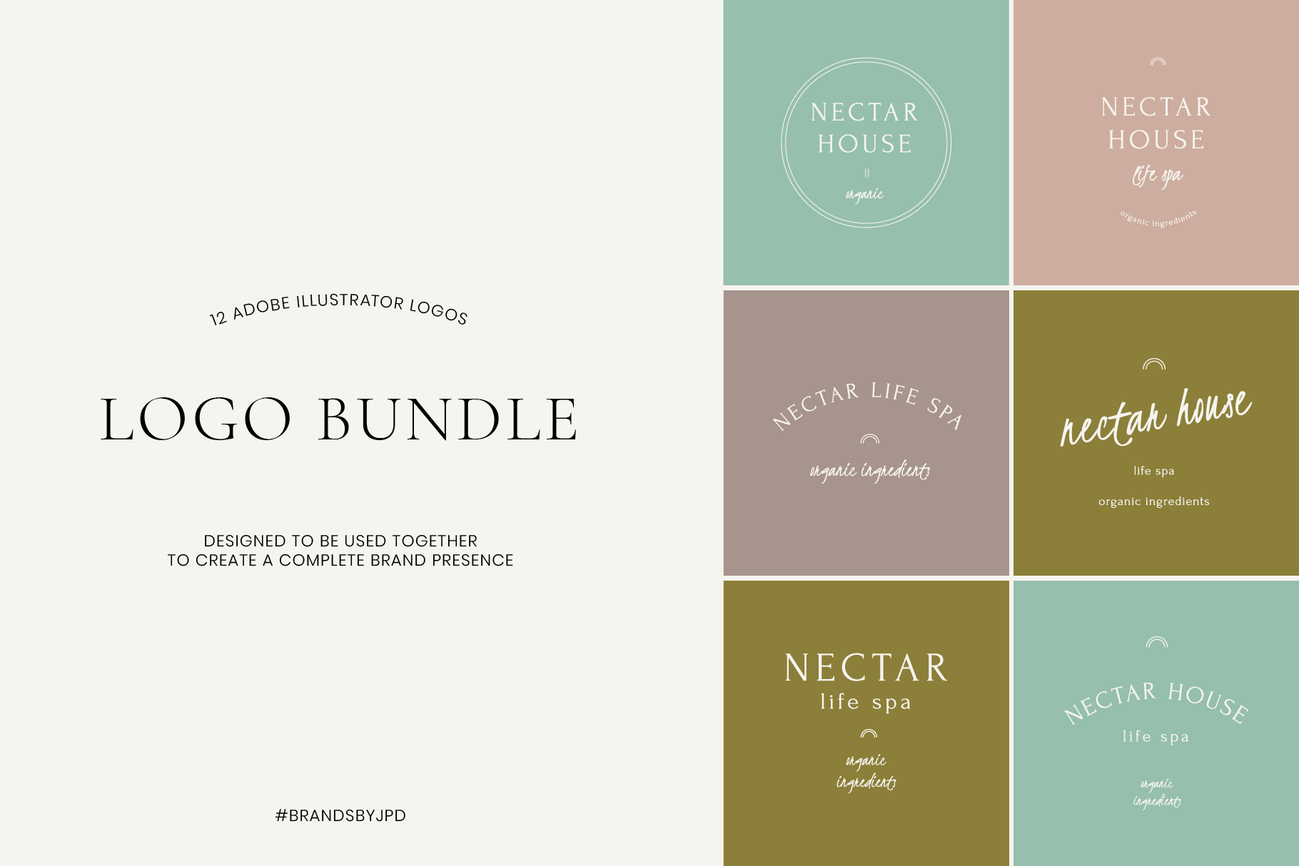 Logo Bundle | Brand Kit, a Branding & Logo Template by JP | Designs ...