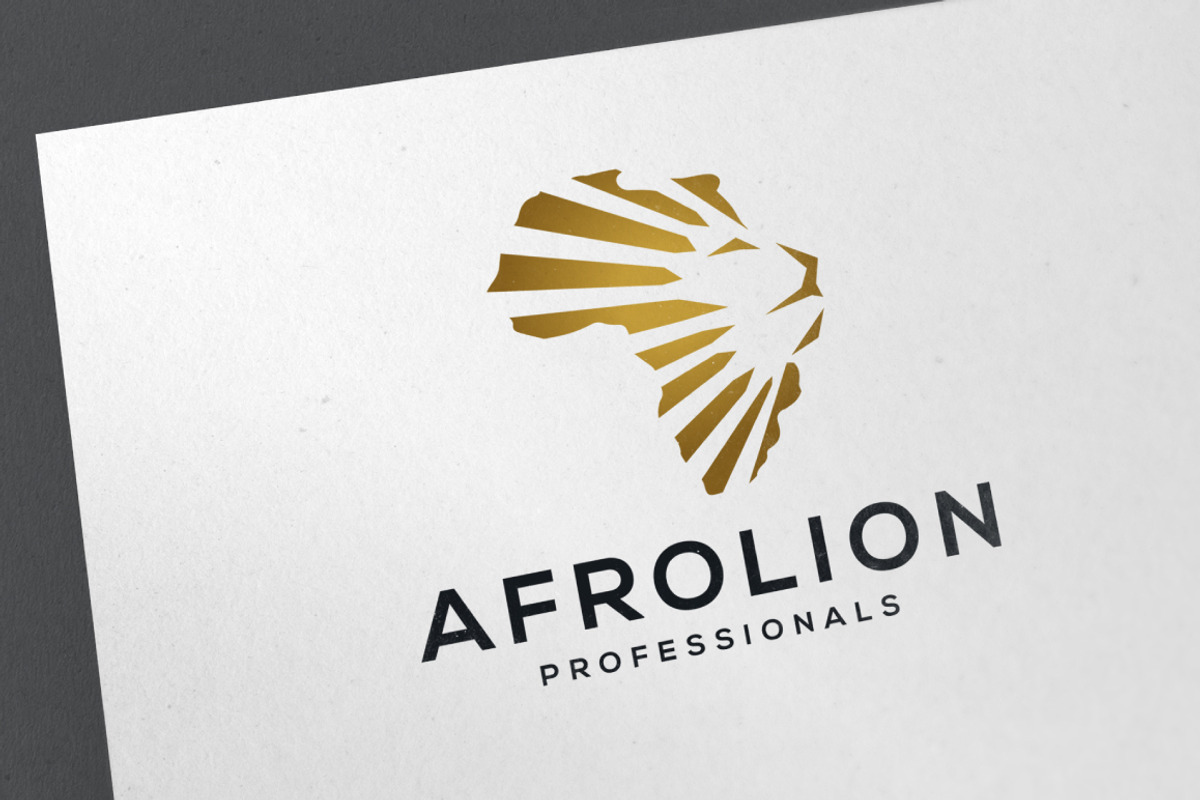 African Lion Logo Template, a Branding & Logo Template by emotions76