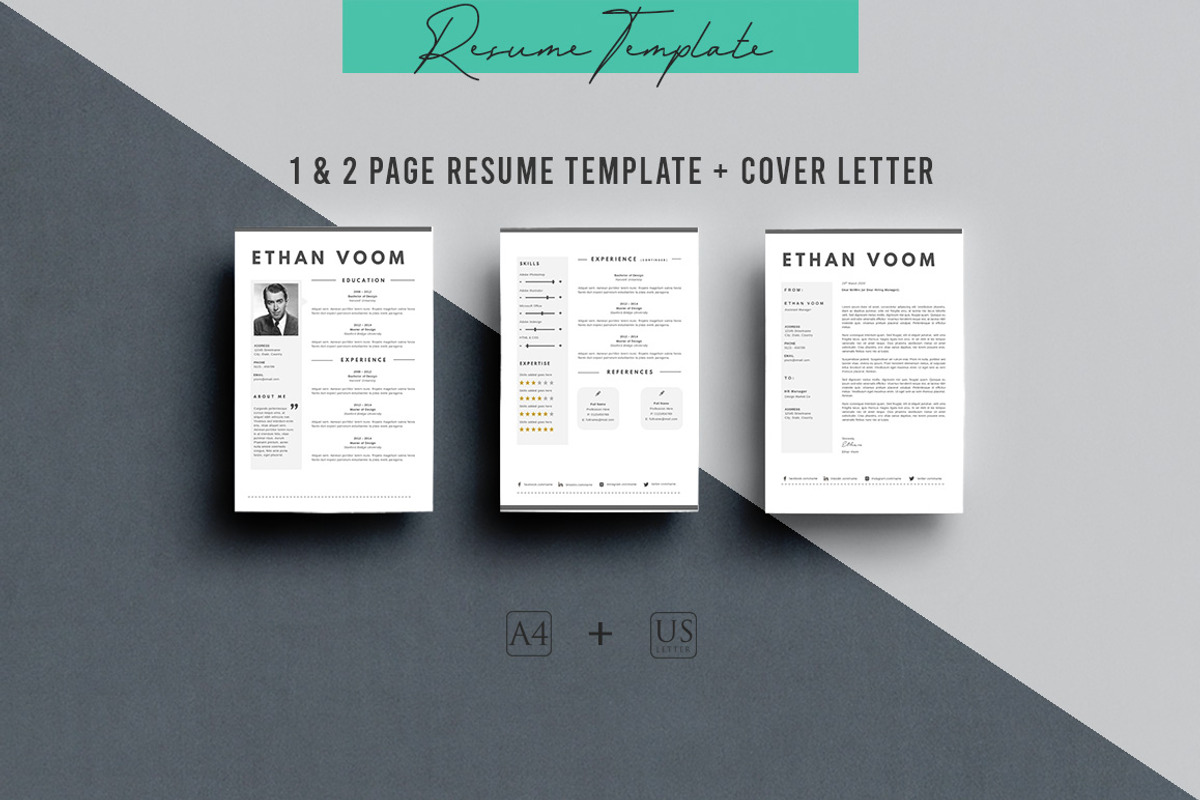 10 in 1 Resume Templates Bundle, a Resume Template by Quality Resume
