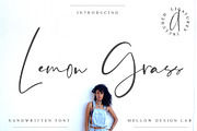 Lemon Grass Script, a Script Font by Creamy Script | Creative Market