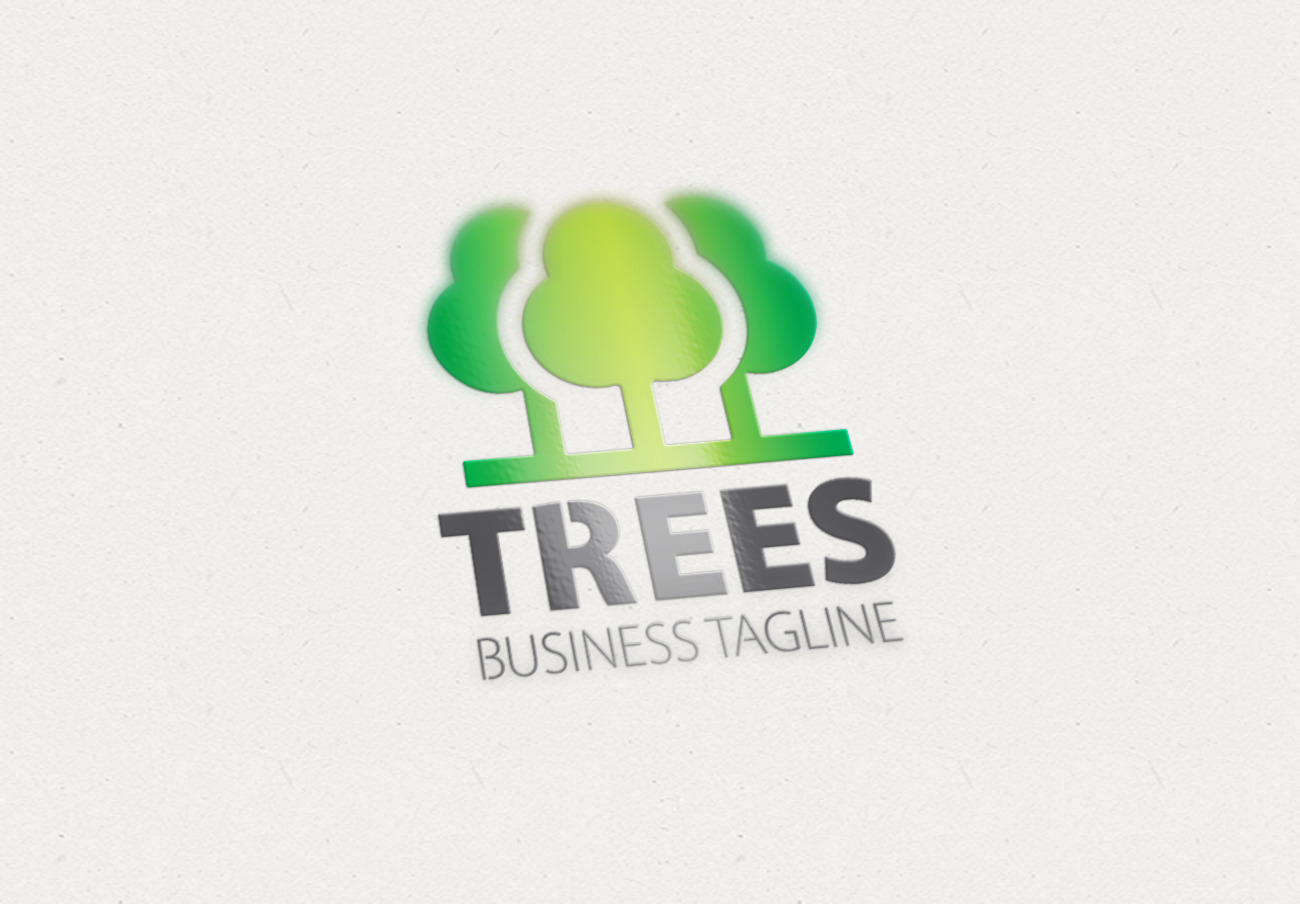Trees Logo, a Branding & Logo Template by essegraphic