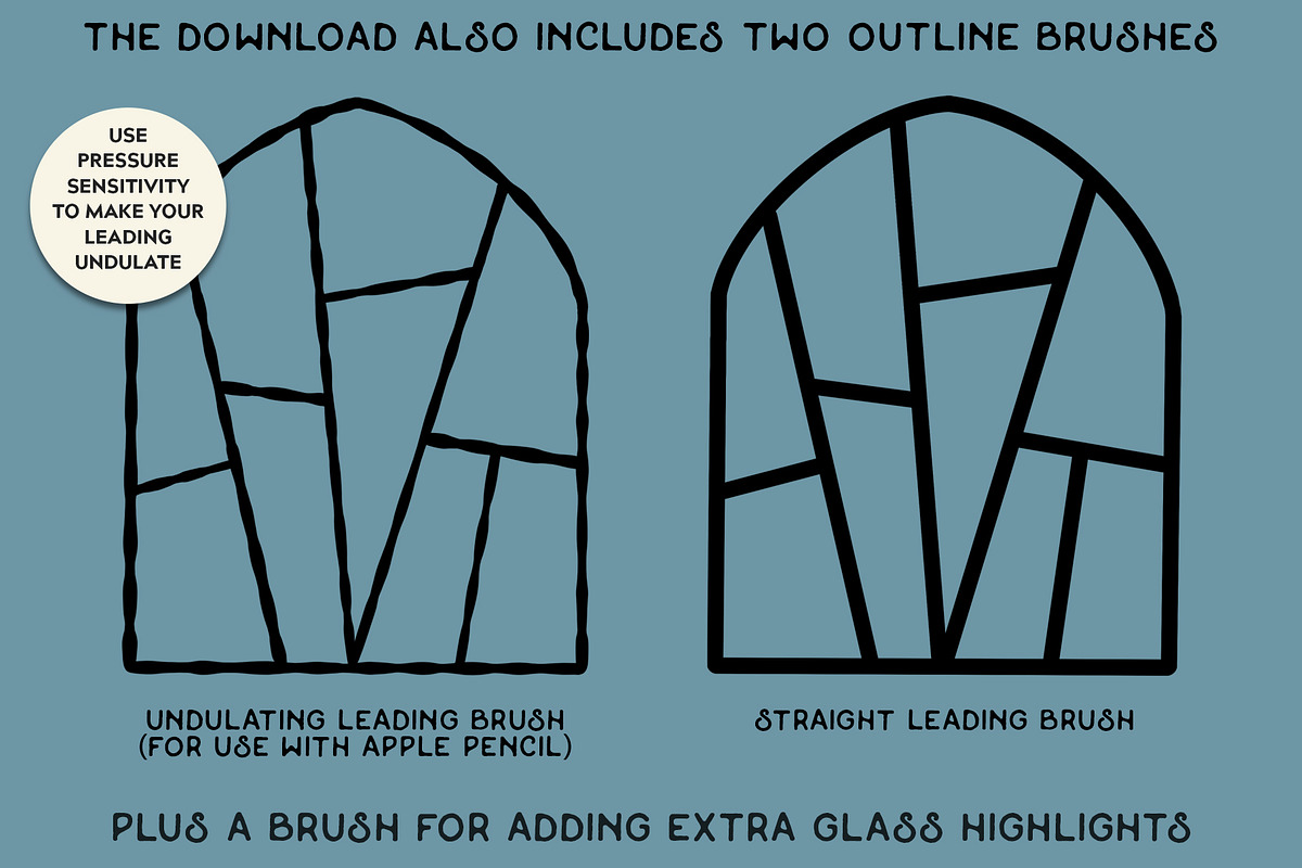 Stained Glass Creator - Procreate