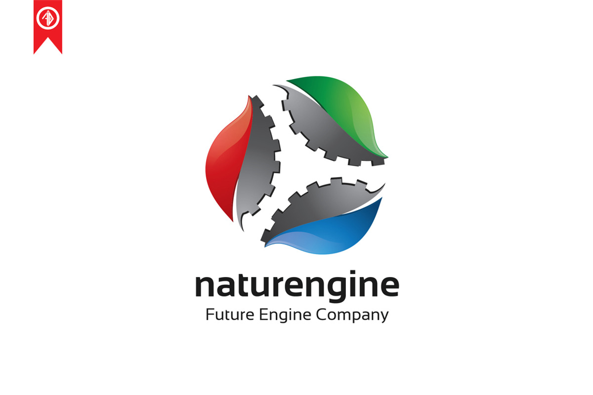 Nature Engine - Logo Template, a Branding & Logo Template by Artha Desain