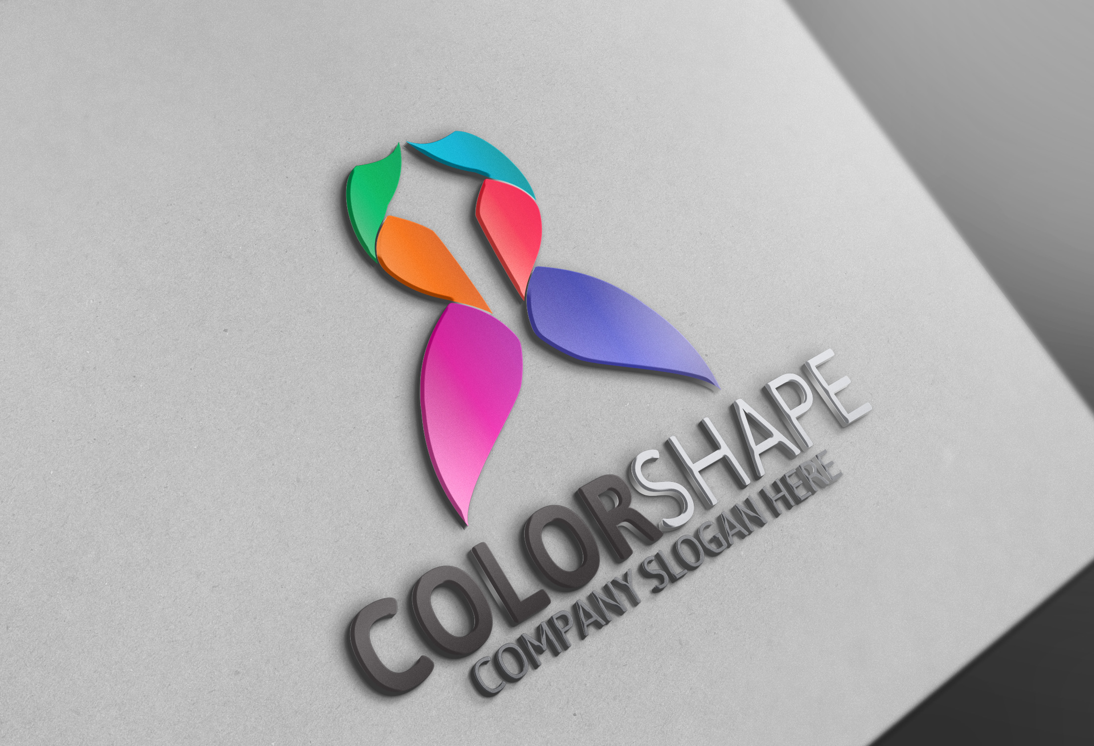 Color Shape Logo, a Branding & Logo Template by Josuf Media