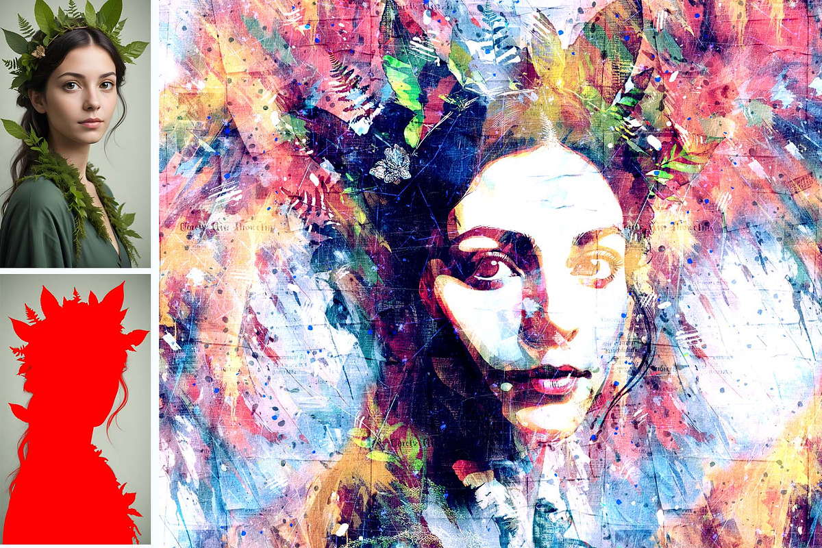 Creative Abstract Art Effect, an Action Add-On by MRI STUDIO