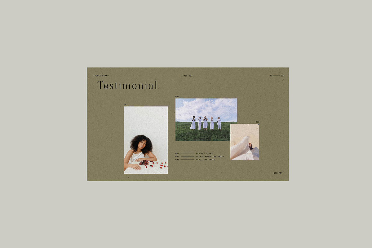 PANDORA I Creative Portfolio I Canva, a Magazine Template by Studio Brand