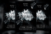 All Black Flyer | Flyer Templates ~ Creative Market