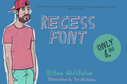Recess | Regular & Light | Fonts ~ Creative Market
