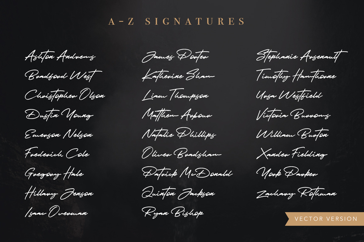 JV Signature SVG - Opentype SVG, a Script Font by Hustle Supply Co.