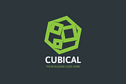 Cubical Logo | Branding & Logo Templates ~ Creative Market