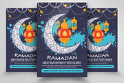 Ramadan Holy Month Flyer Template, a Flyer Template by Business Flyers