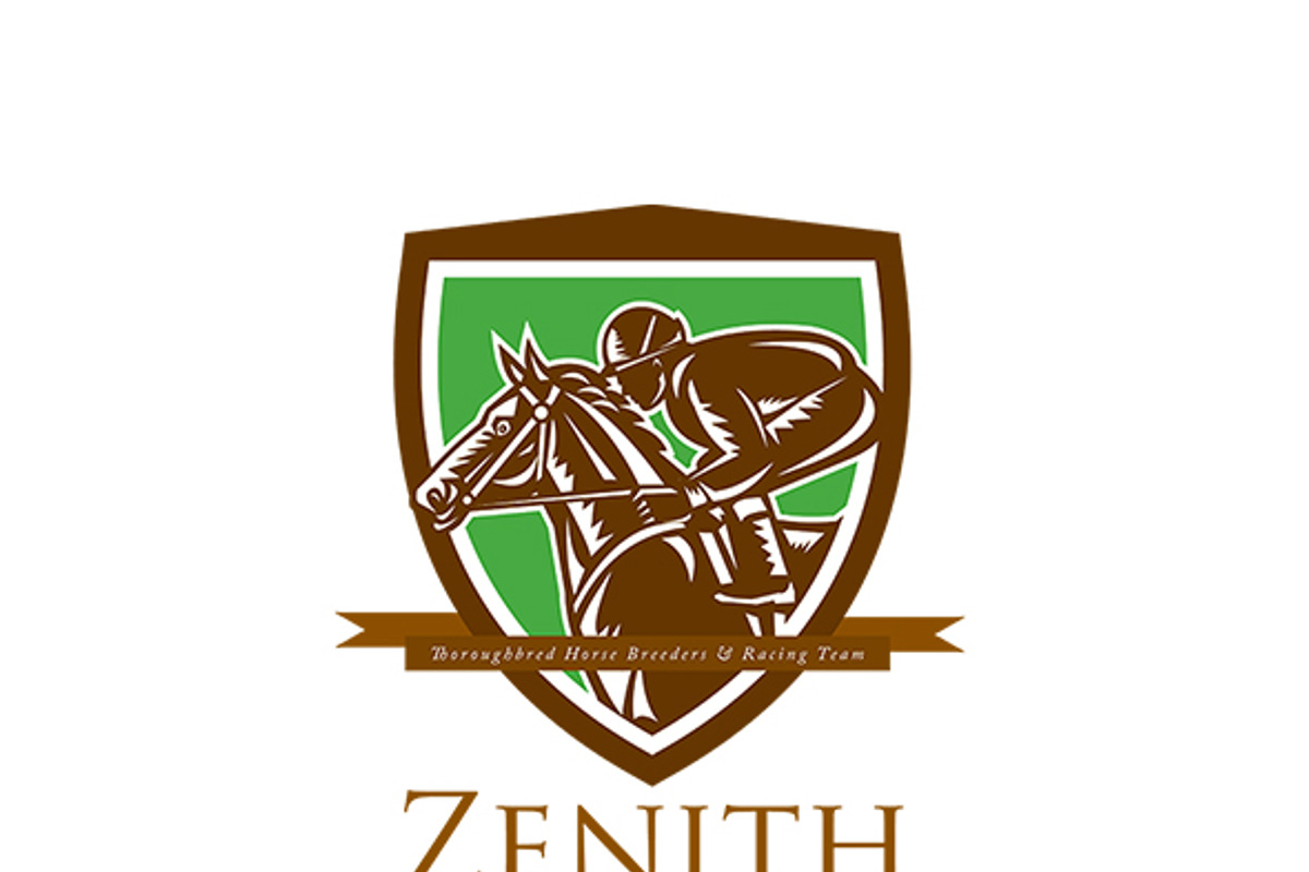 Zenith Horse Racing Logo, a Branding & Logo Template by patrimonio
