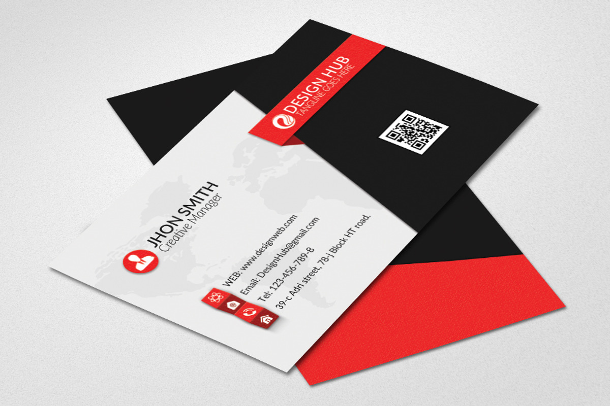 Creative Business Card Template, a Business Card Template by Psd Templates