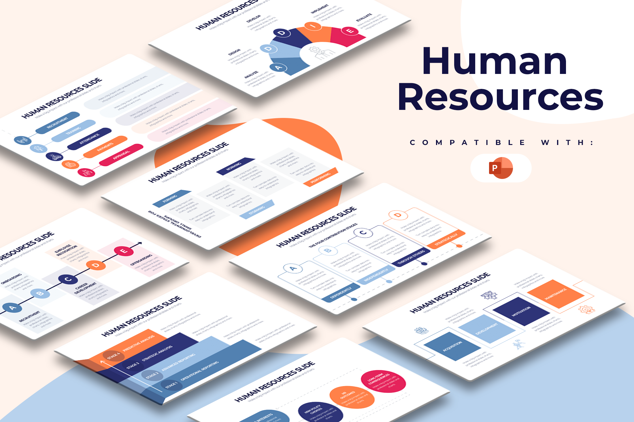 HR Powerpoint Templates, a Presentation Template by Slidesmash