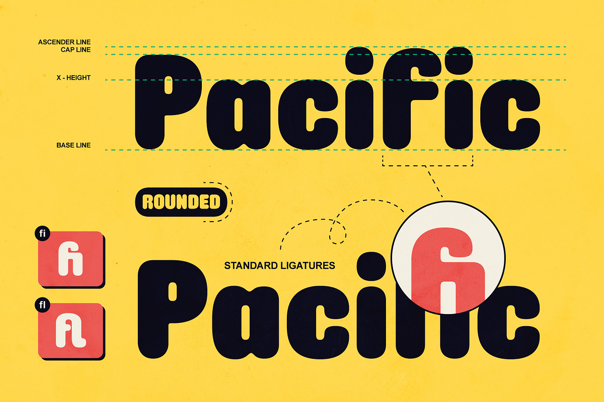 Regamor – Fat Rounded Retro Font, a Sans Serif Font by Tiptop Graphic