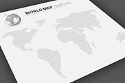 World Map Infographics Template 1 | Illustrations ~ Creative Market