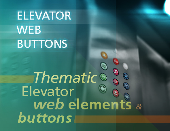 Elevator / lift Web Buttons, a Templates & Theme by LogoBuy