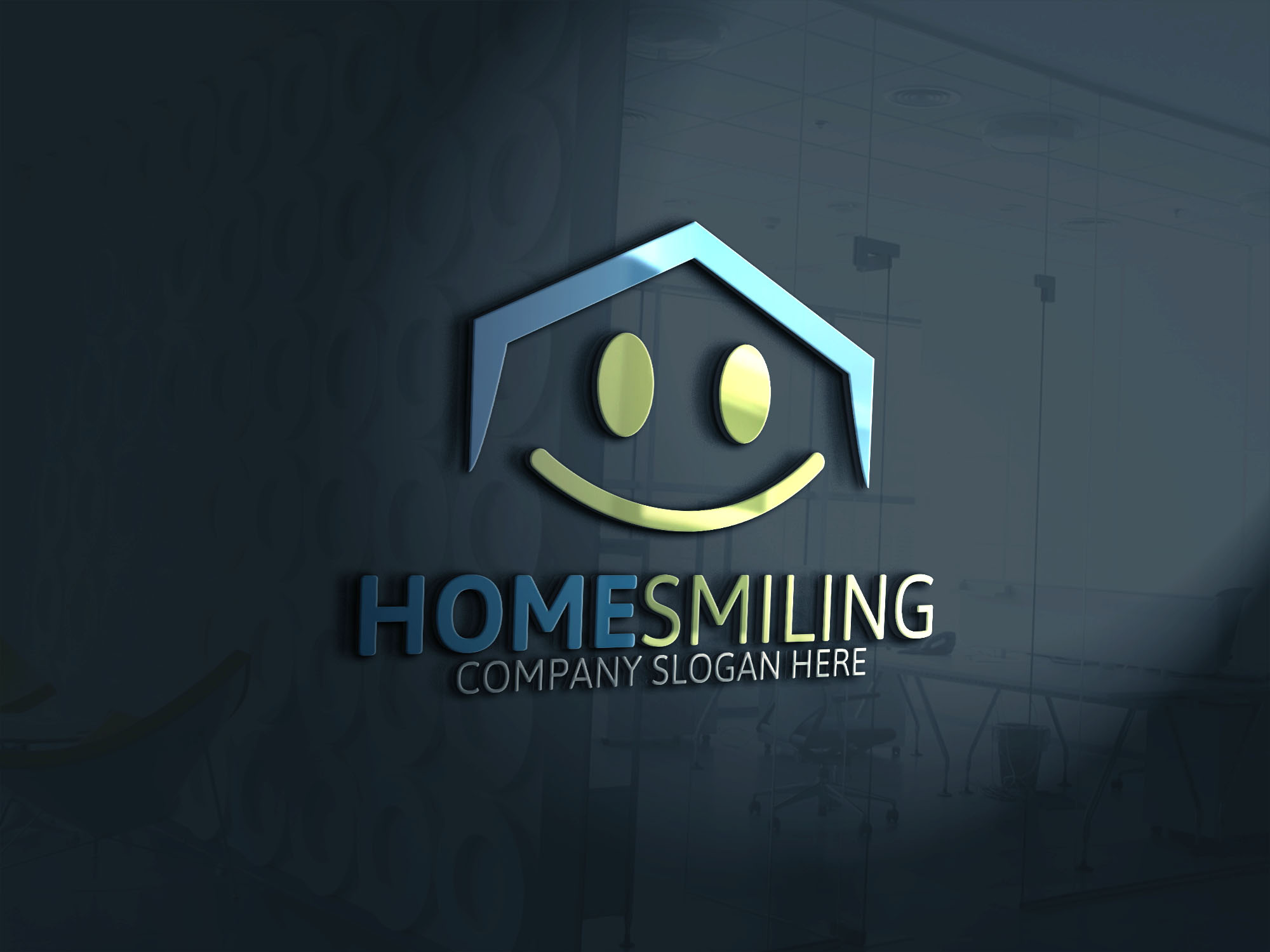 Home Smiling, a Branding & Logo Template by Josuf Media