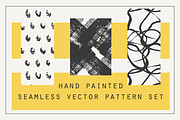 Hand Painted Vector Pattern Set | Graphic Patterns ~ Creative Market