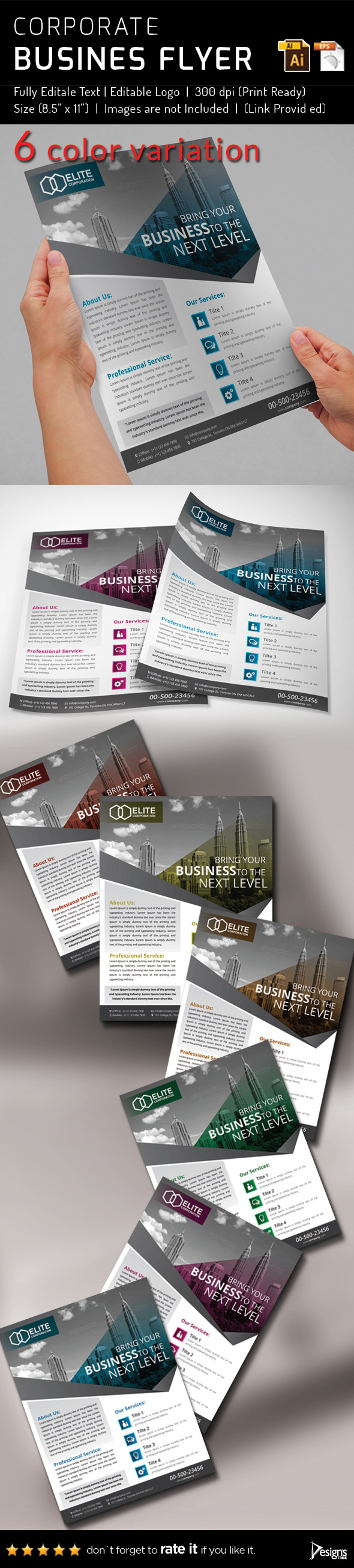 Flyer 17, a Flyer Template by Design'sTRIBE